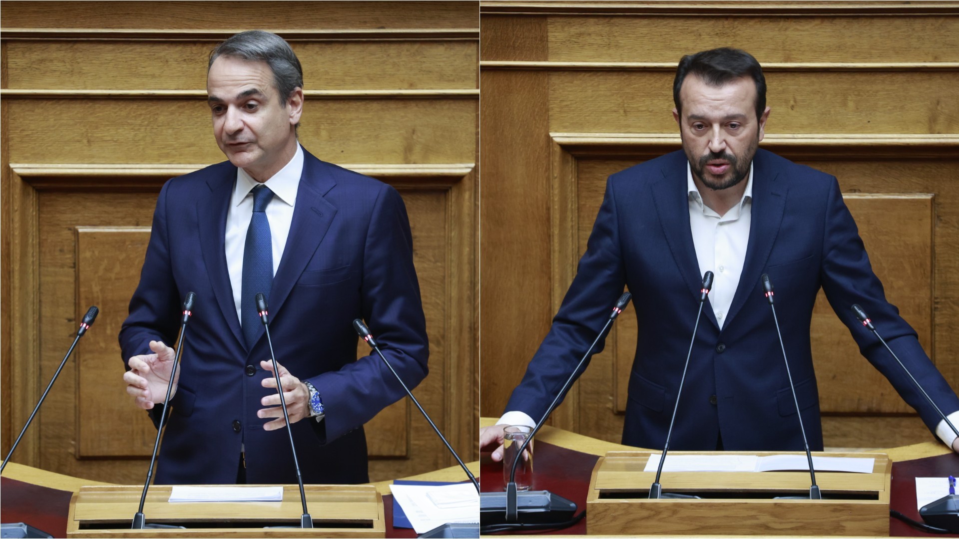 Το δώρο με νόημα του Νίκου Παππά στον Κυριάκο Μητσοτάκη (Photo ...