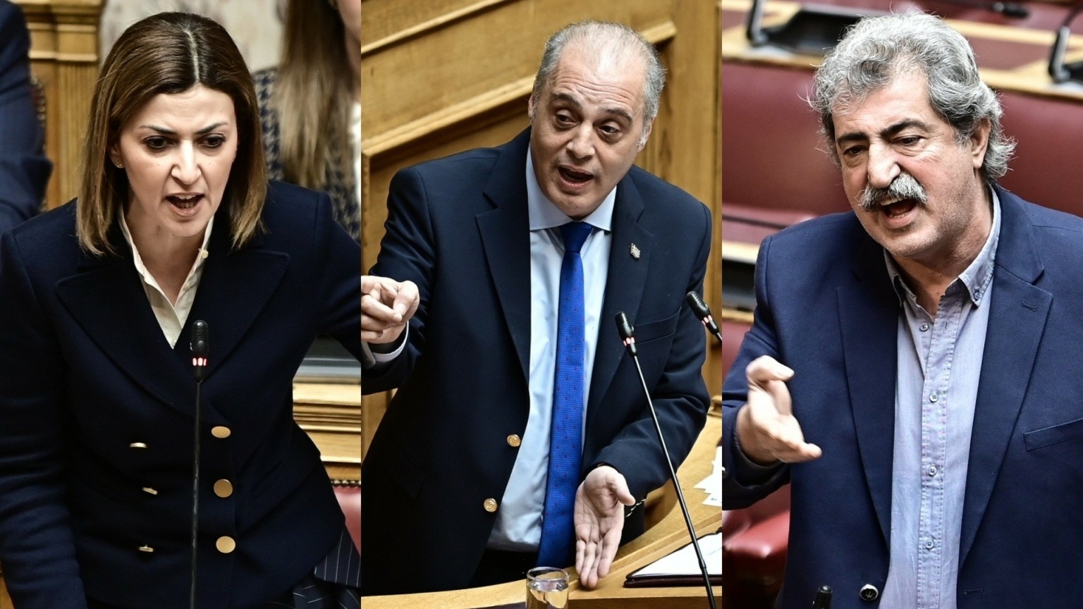 Βουλή: Άγρια κόντρα μεταξύ Αγαπηδάκη και Βελόπουλου με «φόντο» τα Τέμπη ...