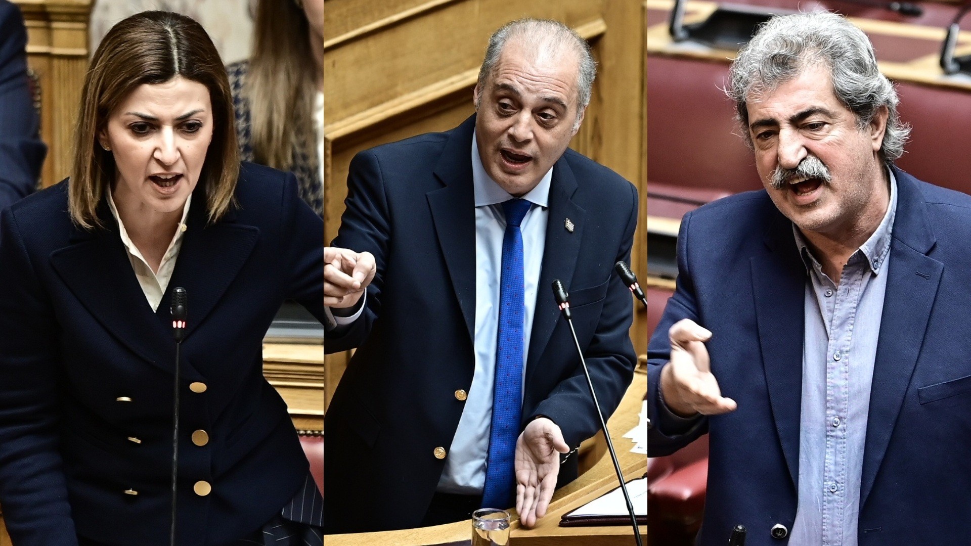 Βουλή: Άγρια κόντρα μεταξύ Αγαπηδάκη και Βελόπουλου με «φόντο» τα Τέμπη ...