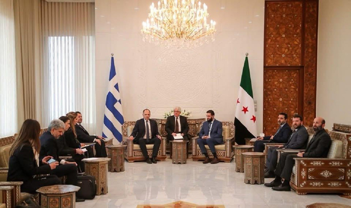 Γεραπετρίτης και Αλ Σάρα συζήτησαν για την επόμενη μέρα στη Συρία: «Οι ...