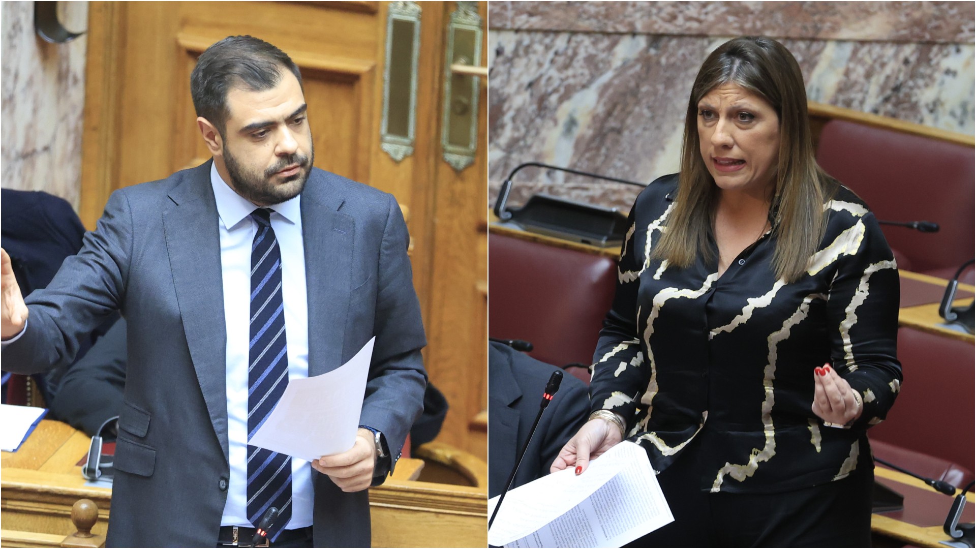Άγρια κόντρα Ζωής Κωνσταντοπούλου – Παύλου Μαρινάκη στη Βουλή για τα ...