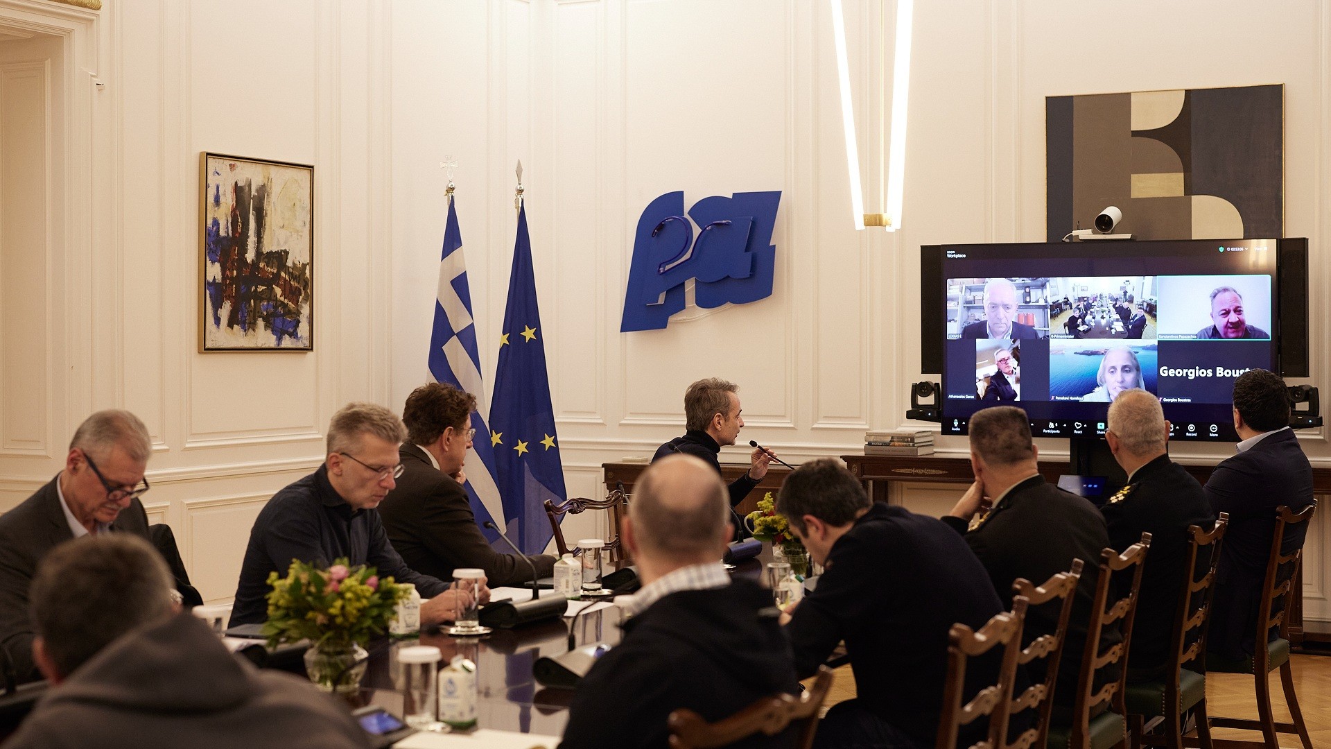 Ολοκληρώθηκε η σύσκεψη για την σεισμική δραστηριότητα στις Κυκλάδες ...
