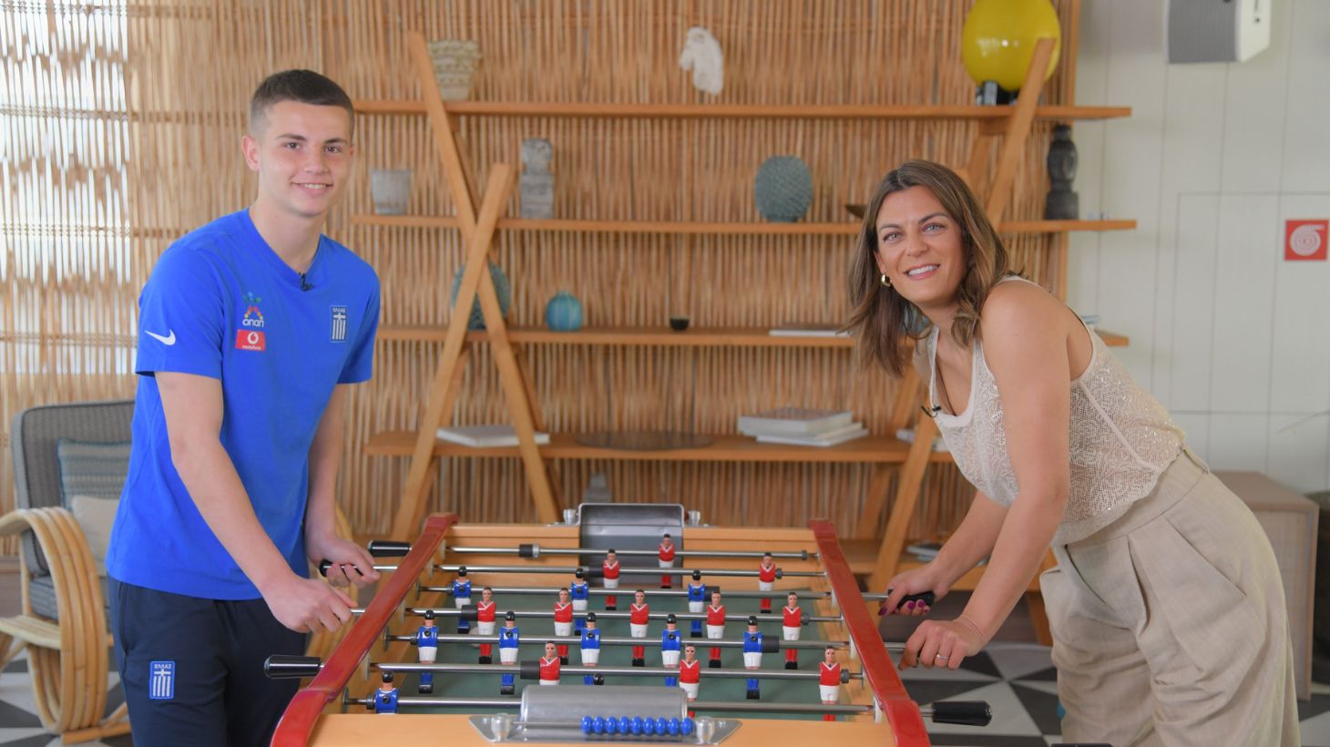Ο Χρήστος Μουζακίτης στο ΟΠΑΠ Game Time: Το ματς Ελλάδα-Σκωτία, ο ...
