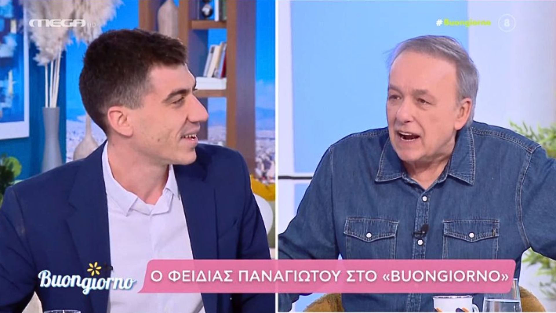 Απίστευτος διάλογος Φειδία Παναγιώτου με Ανδρέα Μικρούτσικο: «Τα λες ...
