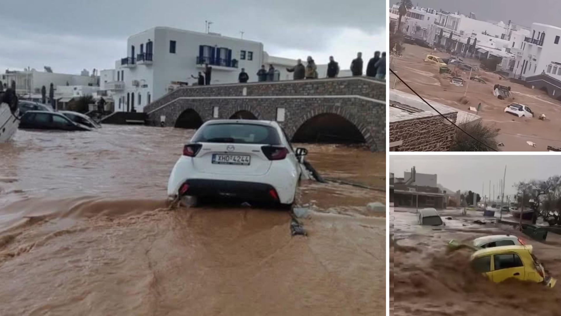 Σε εξέλιξη η κακοκαιρία με σφοδρές καταιγίδες και πλημμυρικά φαινόμενα ...