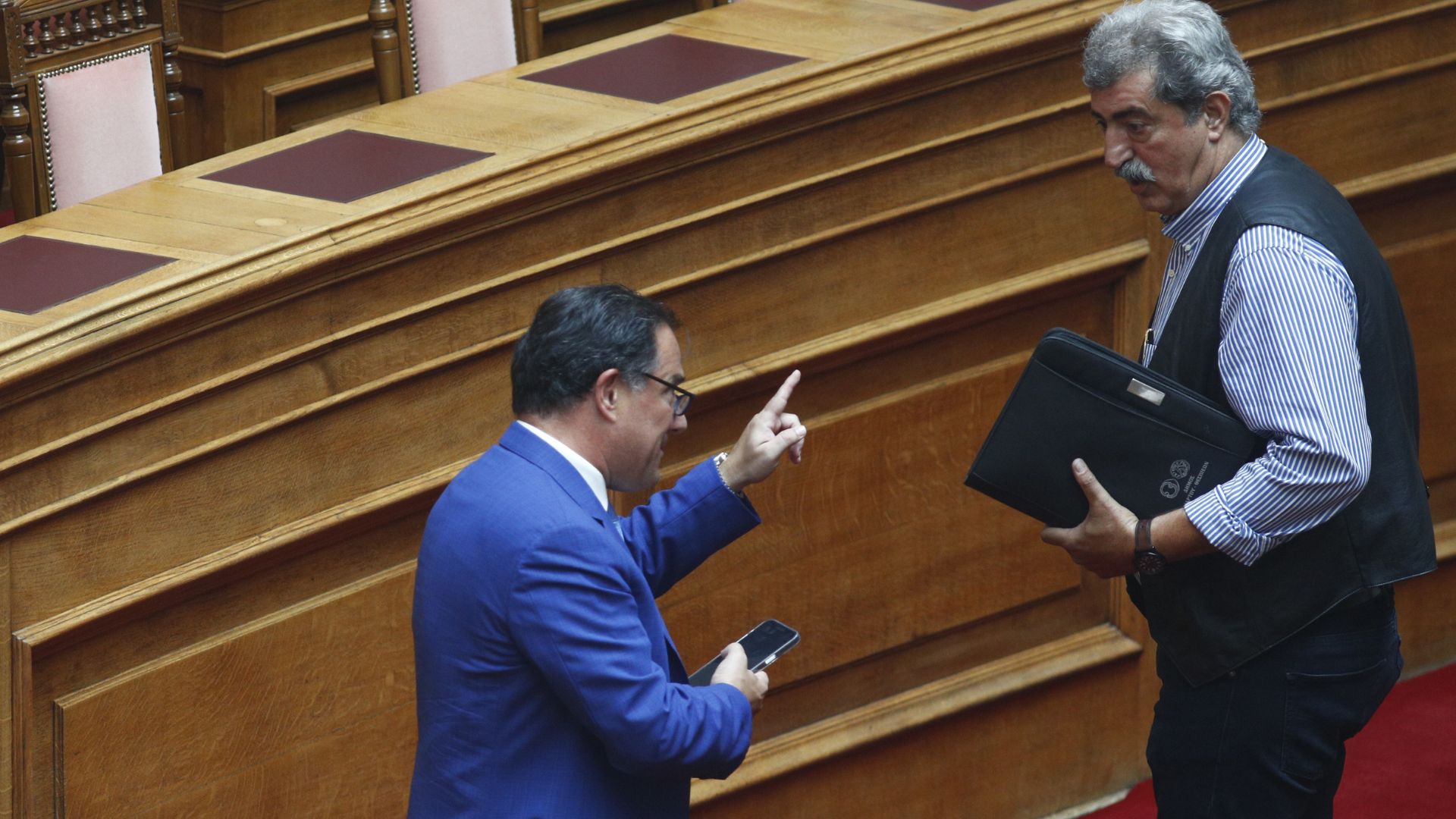 Βουλή: Άγριος καυγάς Γεωργιάδη – Πολάκη | topontiki.gr