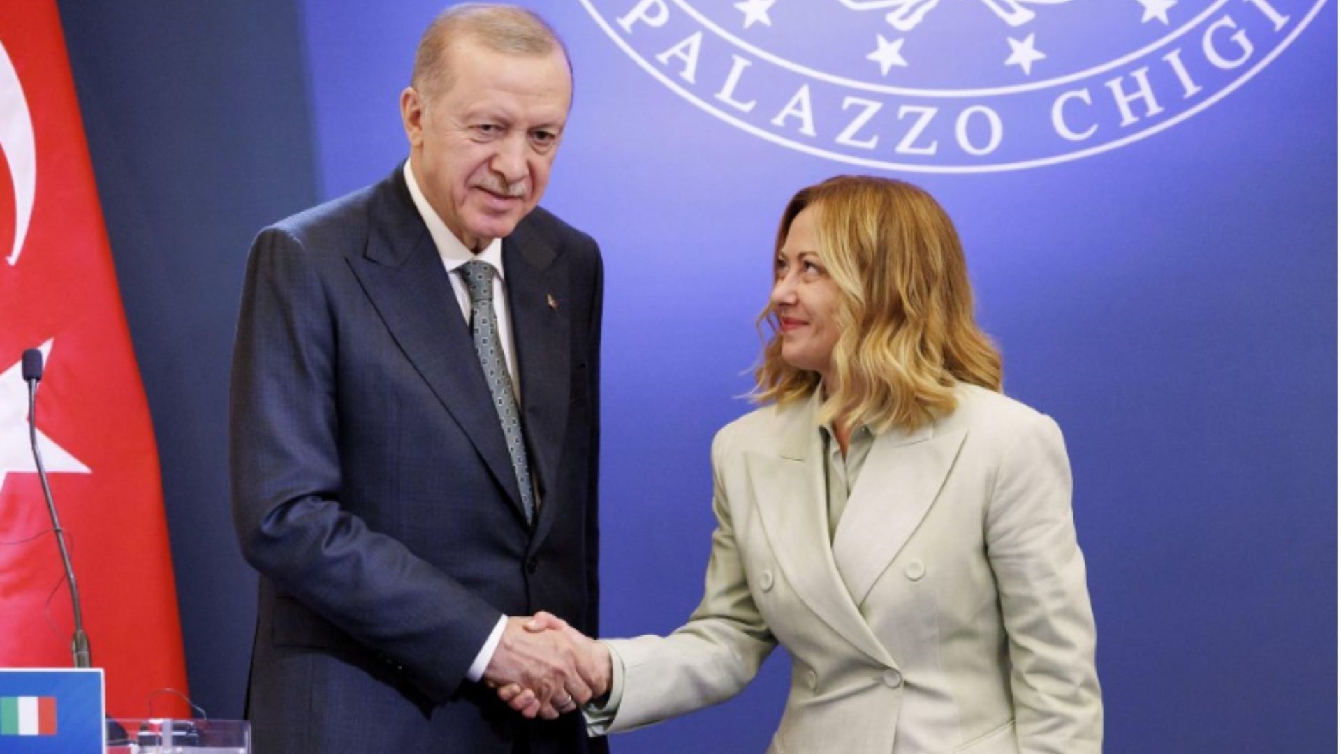 Συνάντηση Ερντογάν – Μελόνι: Ενισχύουμε τη συνεργασία μας σε άμυνα και ...