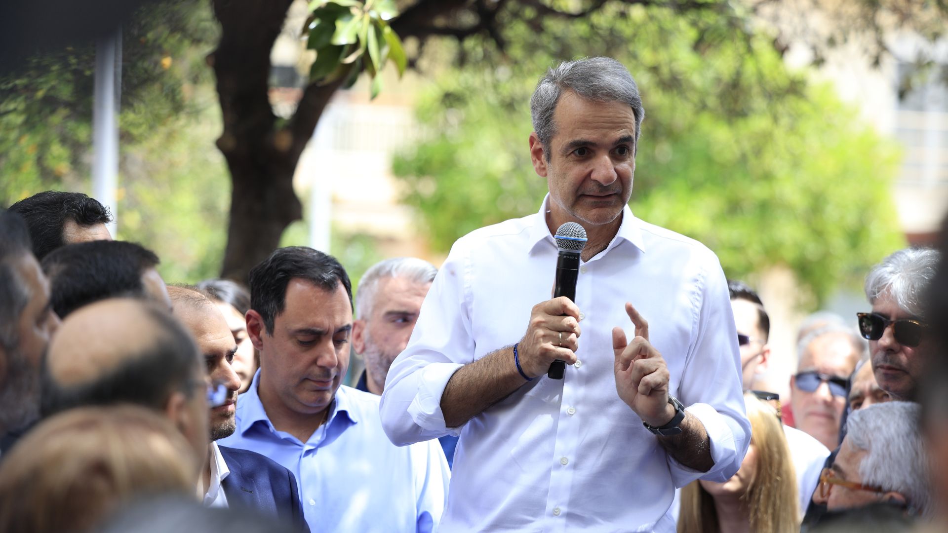 Στην Εύβοια ο Μητσοτάκης – Περιοδεία στην Ερέτρια και ομιλία στο ...