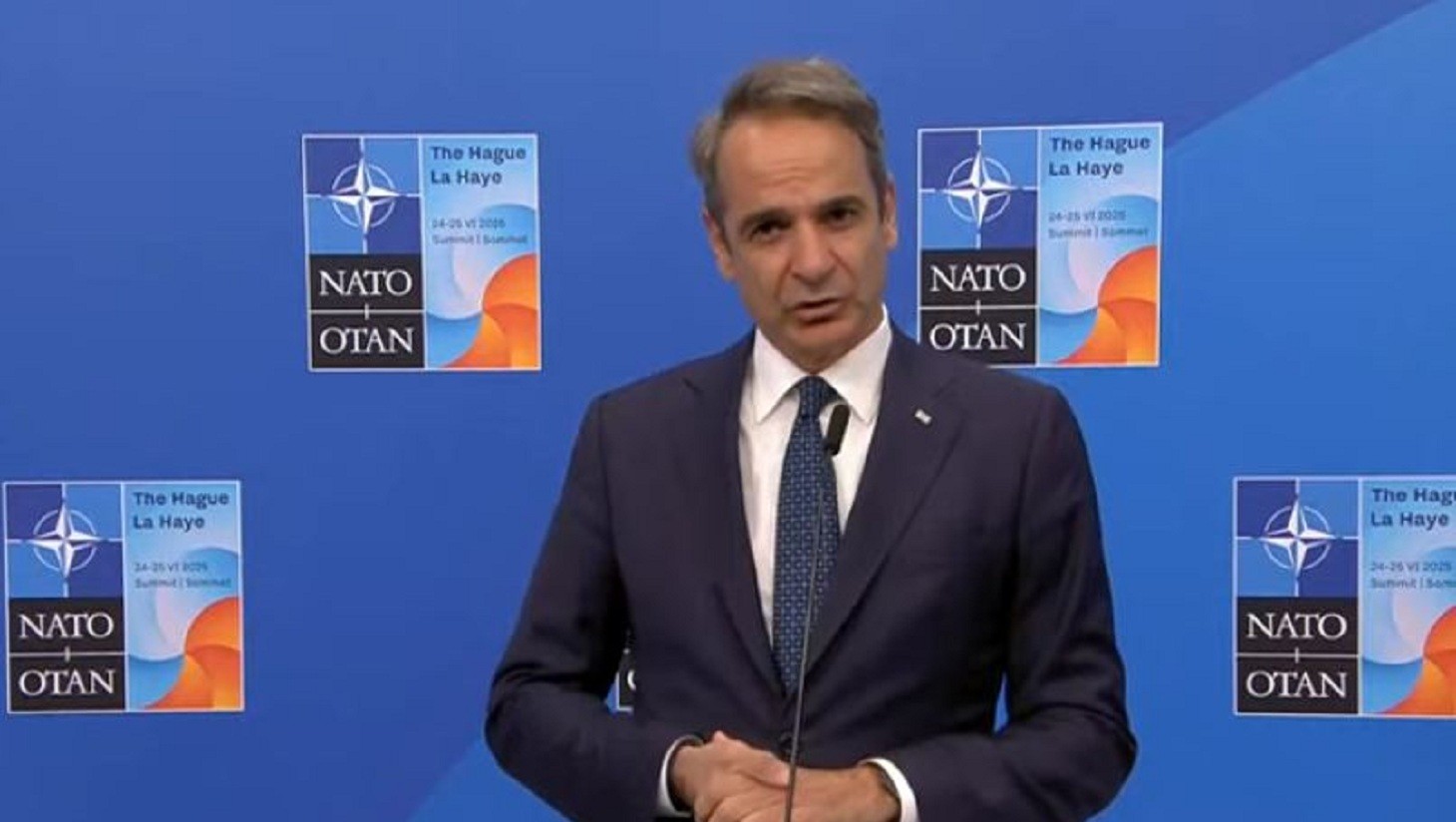 Μητσοτάκης στο ΝΑΤΟ: «Όλες οι χώρες θα κάνουν το χρέος τους – Θα ...