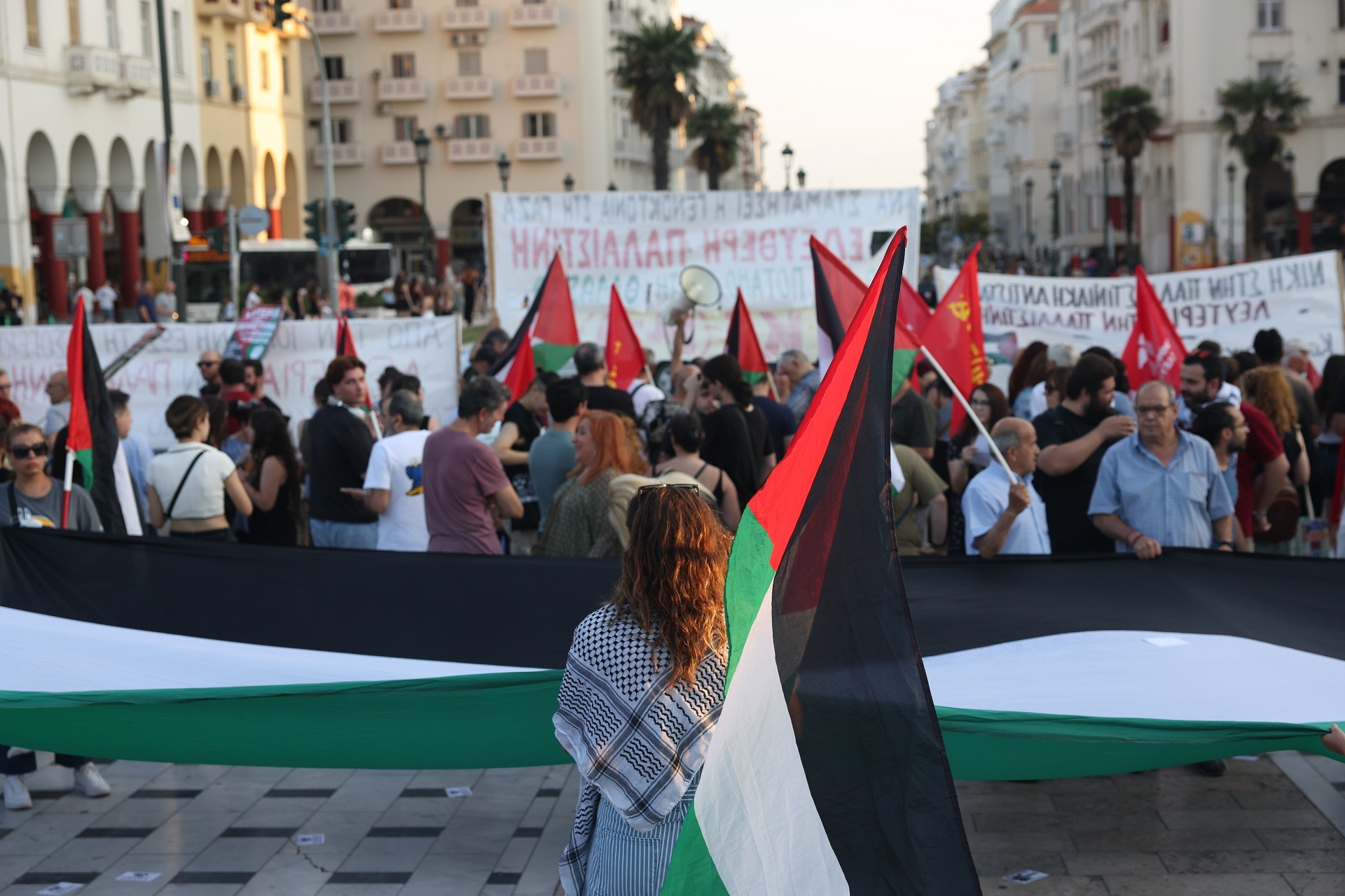 Ολοκληρώθηκαν οι συγκεντρώσεις σε όλη τη χώρα για την Παλαιστίνη – Κύμα ...