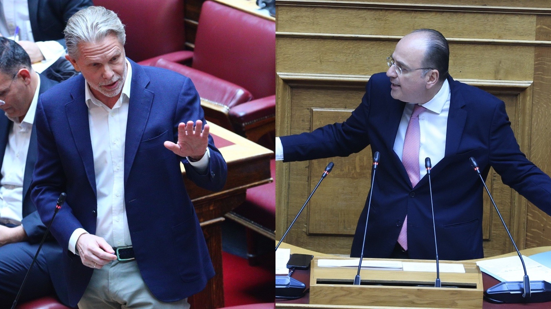 Σκάνδαλο ΟΠΕΚΕΠΕ: Σκληρή κόντρα Γερουλάνου και Λαζαρίδη στη Βουλή ...