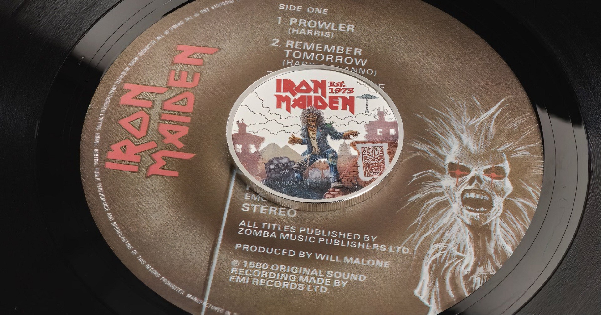 Iron Maiden: Το Βασιλικό Νομισματοκοπείο γιορτάζει με ένα νέο νόμισμα ...