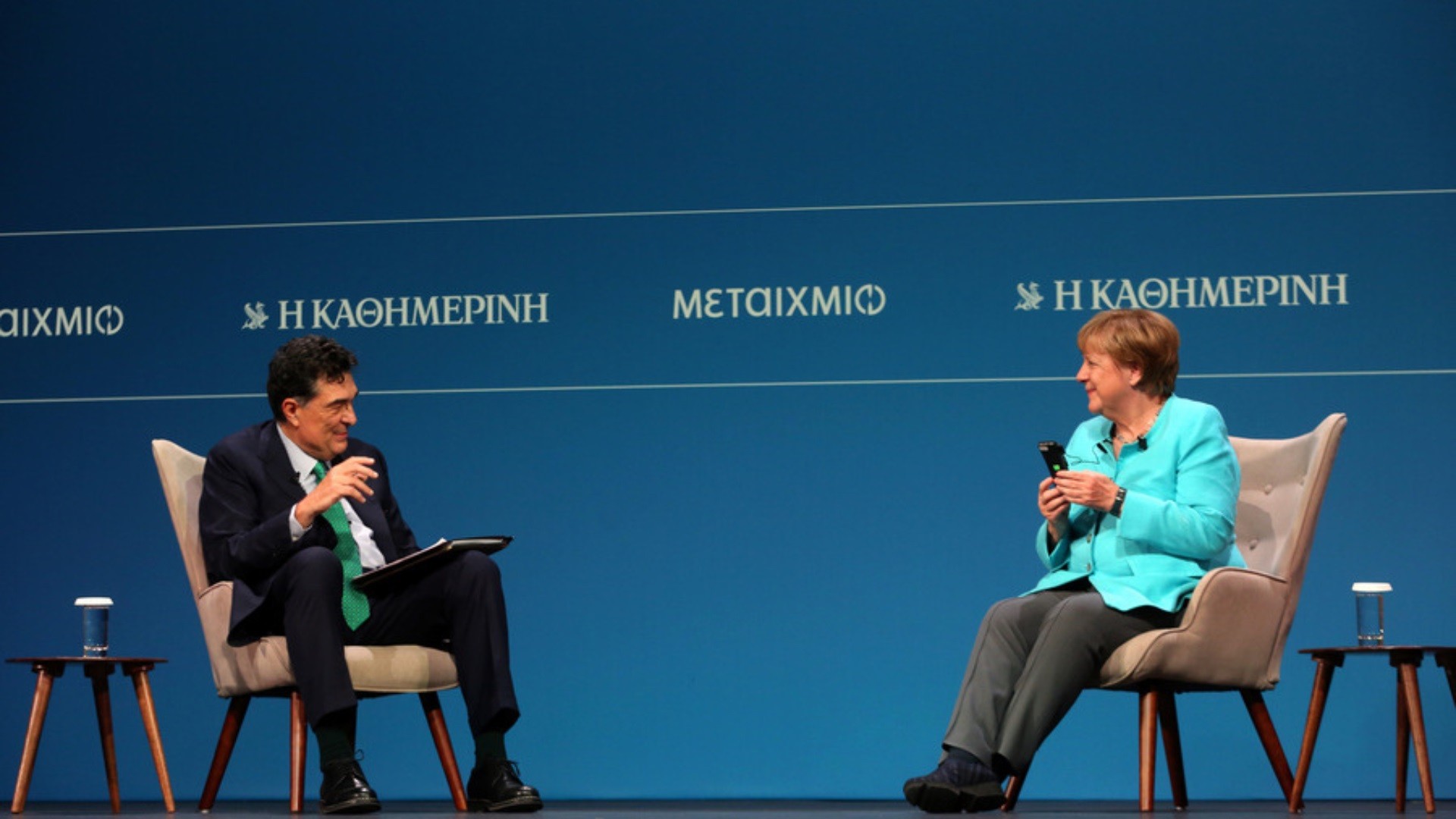 Άνγκελα Μέρκελ για 2015: «Εγώ ήμουν ο κακός μπάτσος εκείνη την περίοδο ...