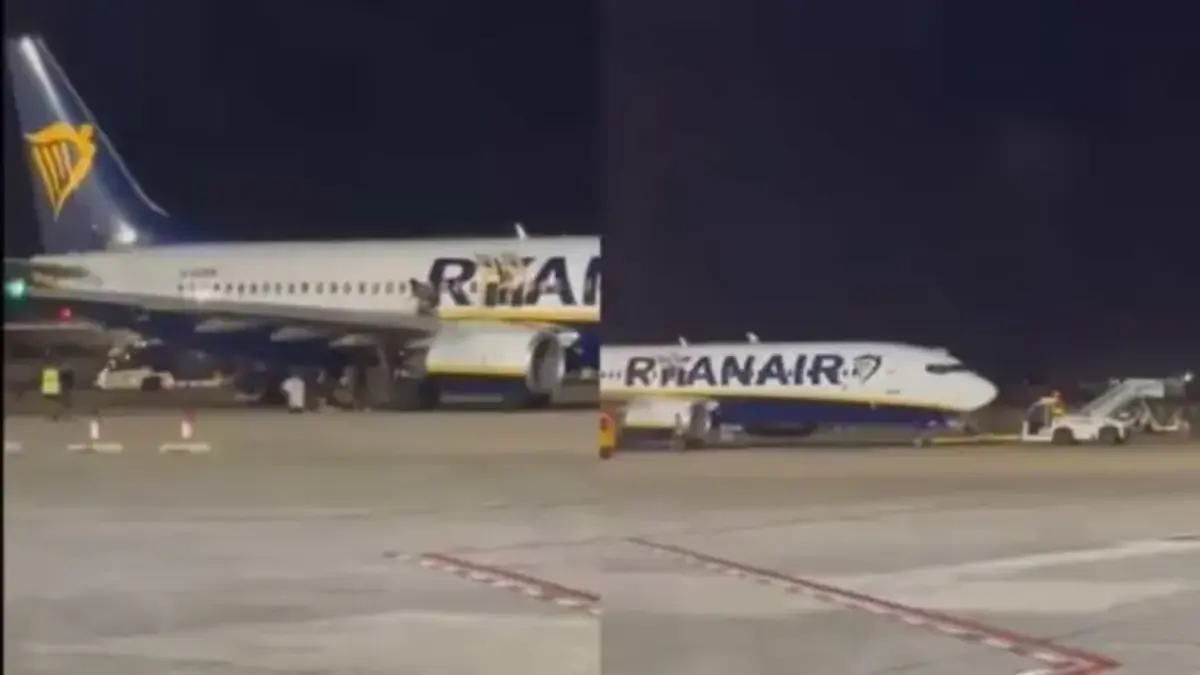 Ισπανία: Φωτιά σε αεροπλάνο της Ryanair – 18 τραυματίες (Video) | topontiki.gr