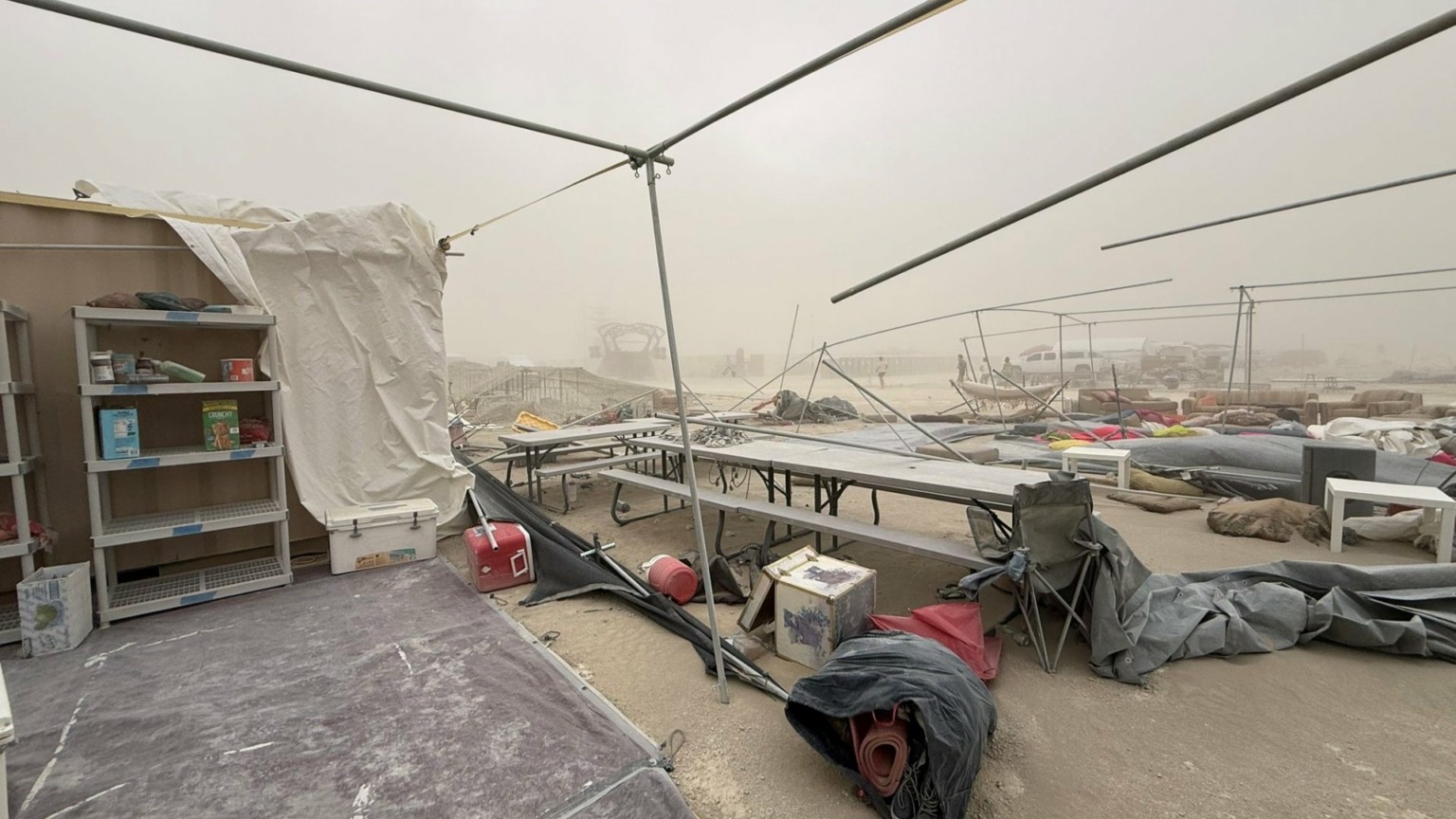 Burning Man 2025: Καταιγίδες και αμμοθύελλες διέκοψαν το δημοφιλές φεστιβάλ (Photos/Videos ...