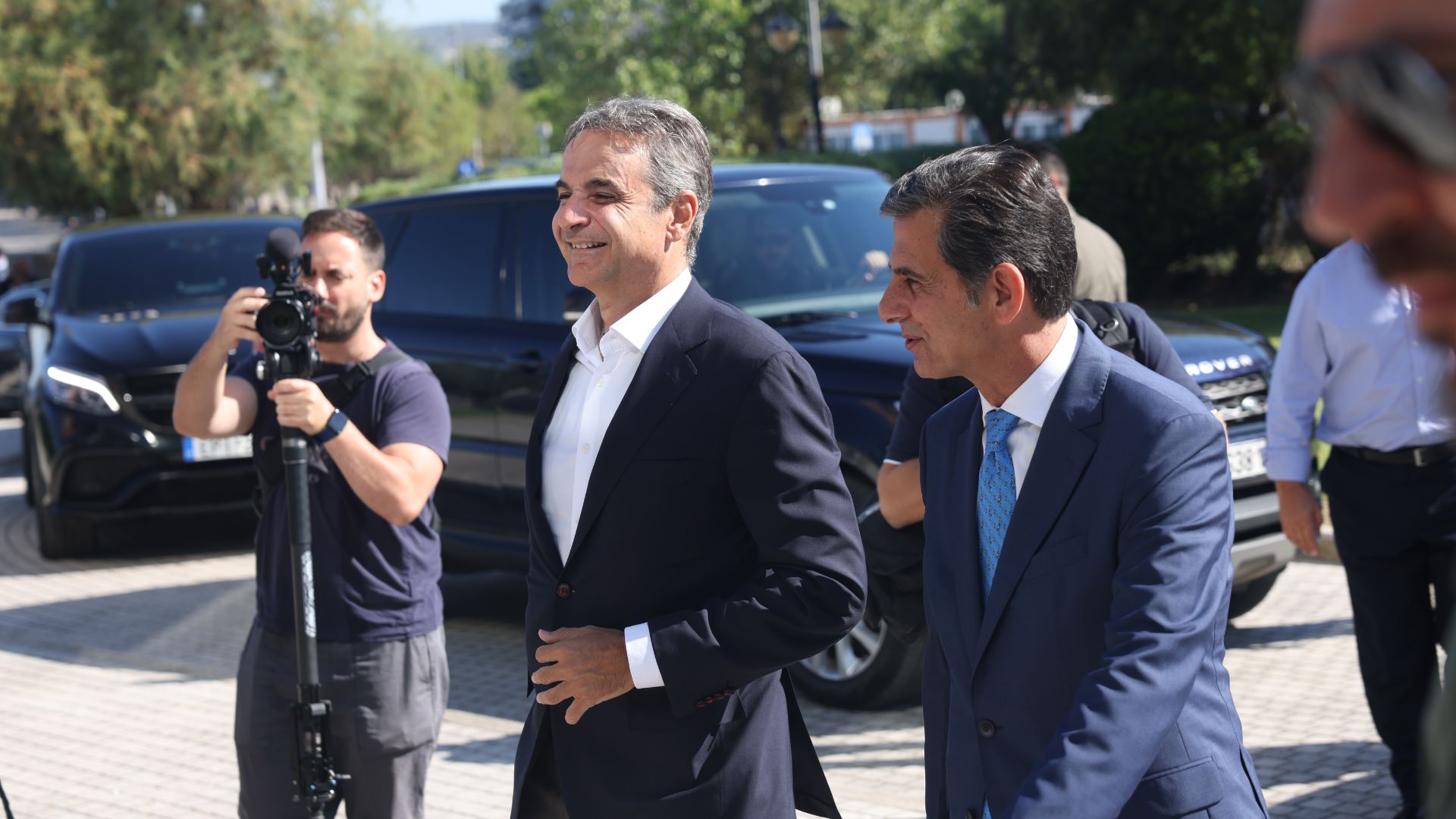 Μπαράζ επαφών Μητσοτάκη στη Θεσσαλονίκη ενόψει ΔΕΘ – Συναντήθηκε με ...