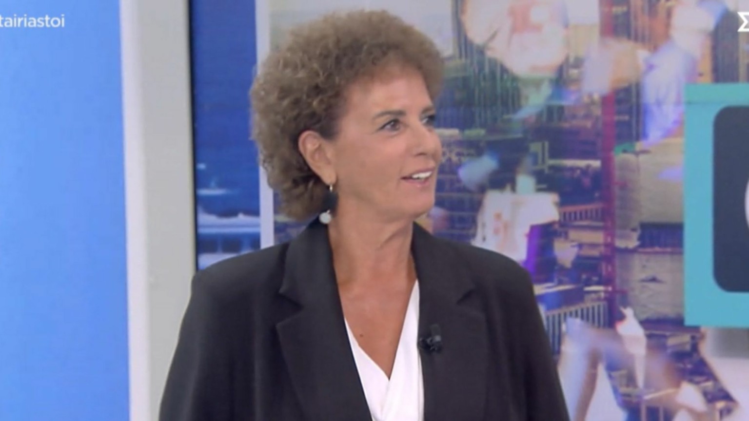 Με ανανεωμένη εμφάνιση η Χριστίνα Σούζη στον αέρα του ΣΚΑΪ | topontiki.gr