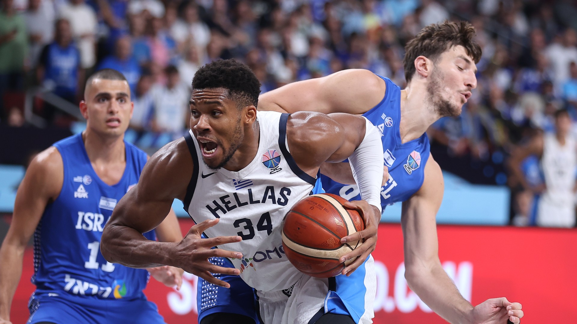Ελλάδα – Ισραήλ 84-79: «Πάτησε» το Ισραήλ με σούπερ Αντετοκούνμπο και ...
