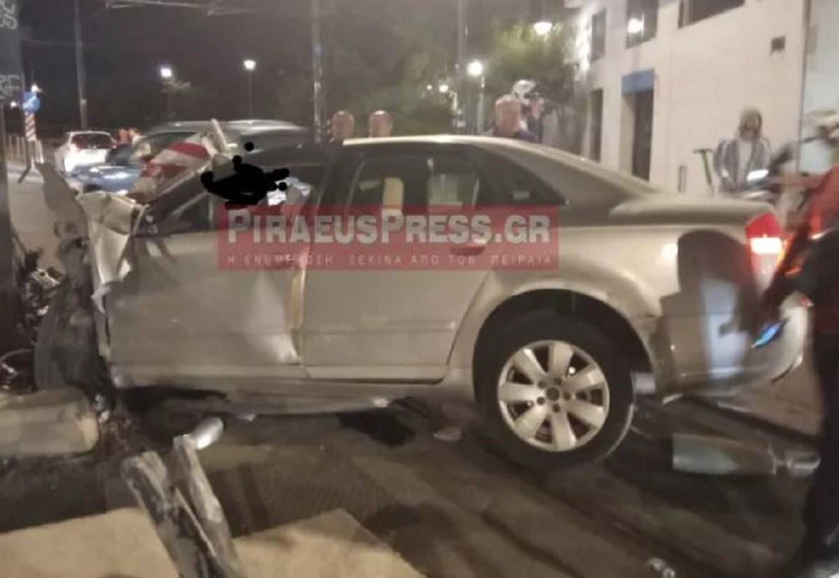 Τροχαίο στον Πειραιά: Νεκρός ο 40χρονος οδηγός, μάχη για να κρατηθεί ...