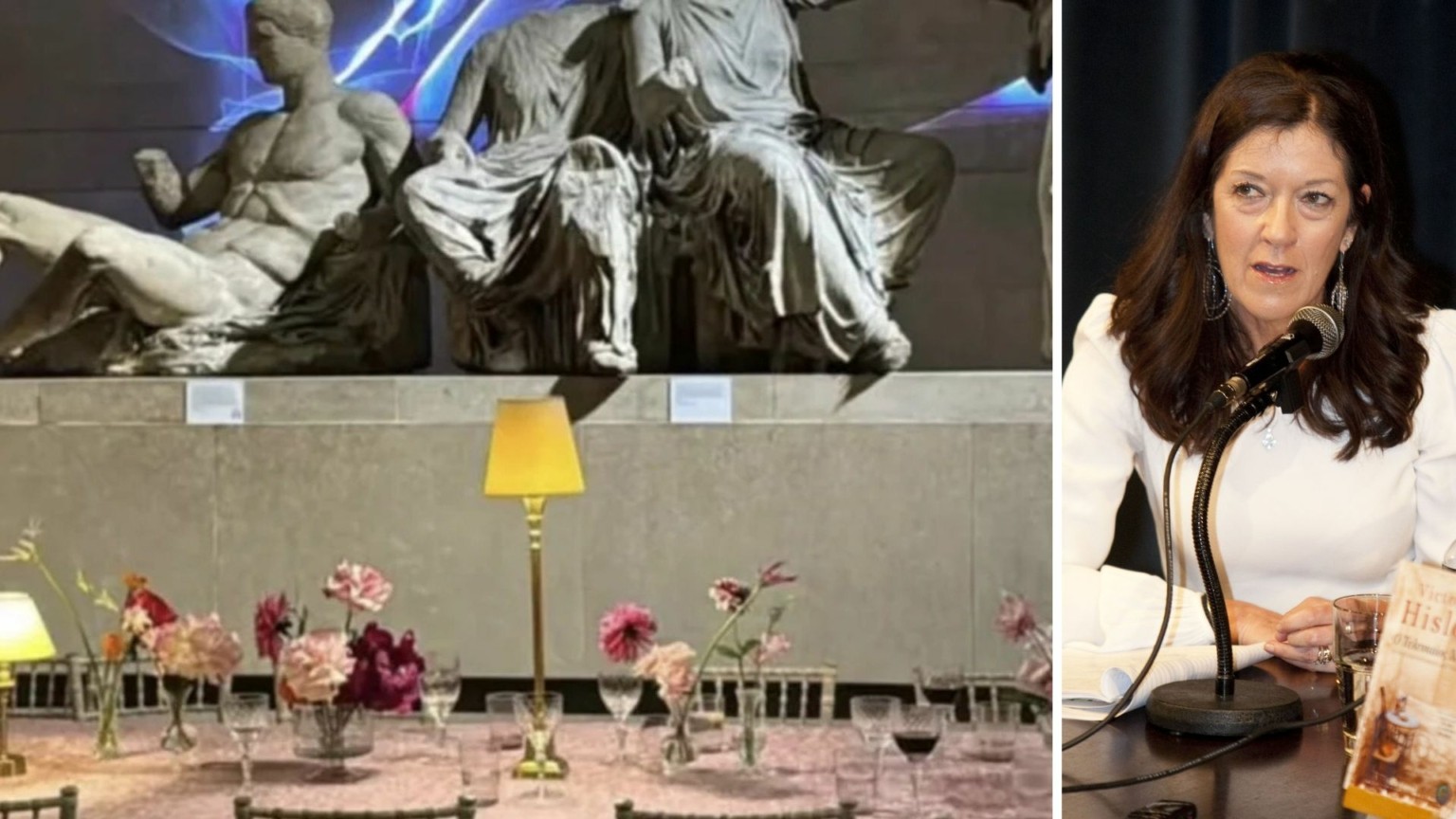 Οργή από τη Βικτόρια Χίσλοπ: «Ντρέπομαι ως Βρετανίδα για το δείπνο στην ...