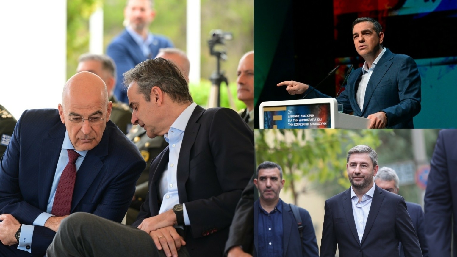 Η παρουσία του Μητσοτάκη στη στρατιωτική παρέλαση και ο Δένδιας, οι ...
