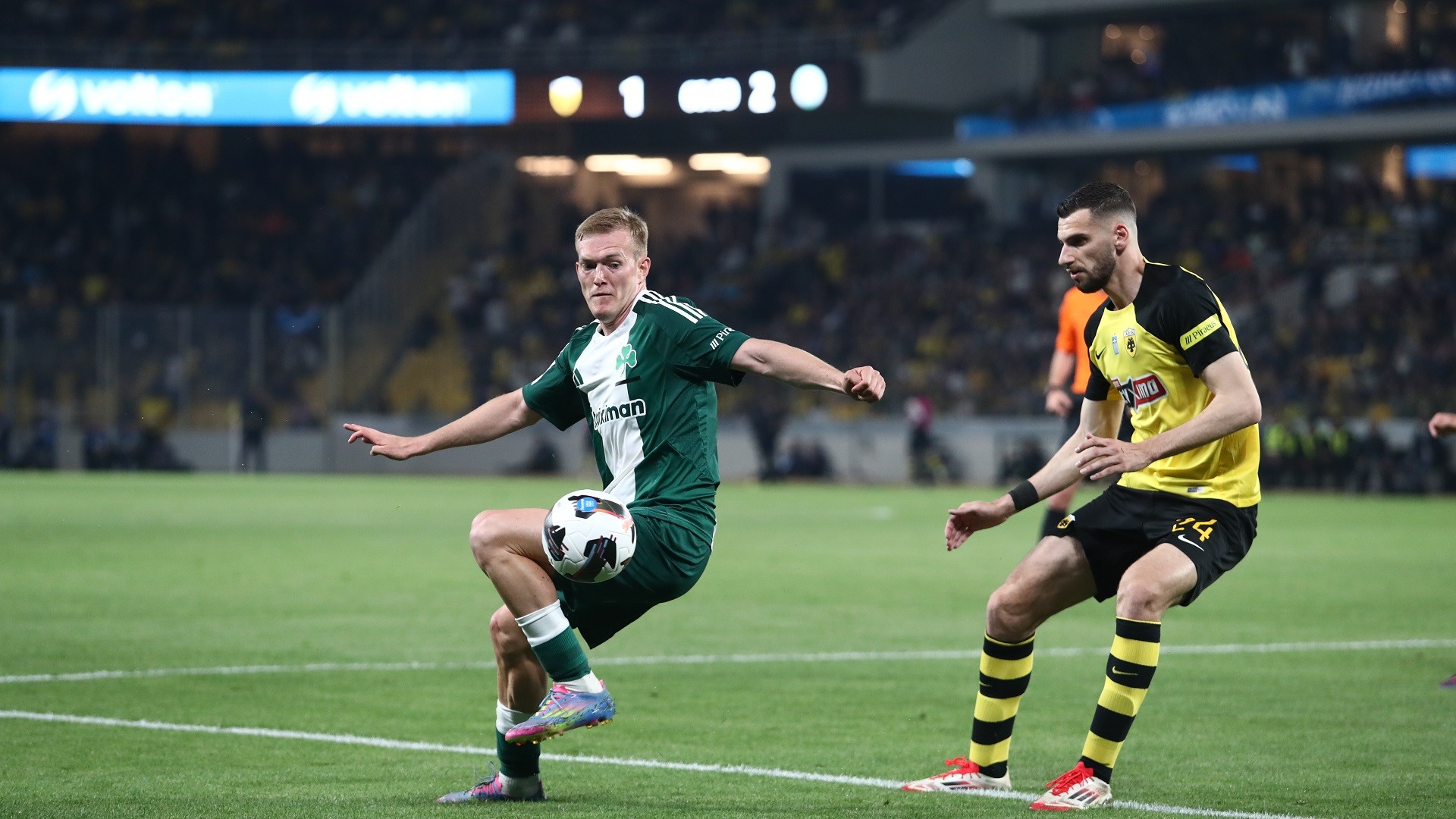 Παναθηναϊκός – ΑΕΚ 2-3: Χατ τρικ ο Γιόβιτς, έχασε πέναλτι ο Σβιντέρσκι ...