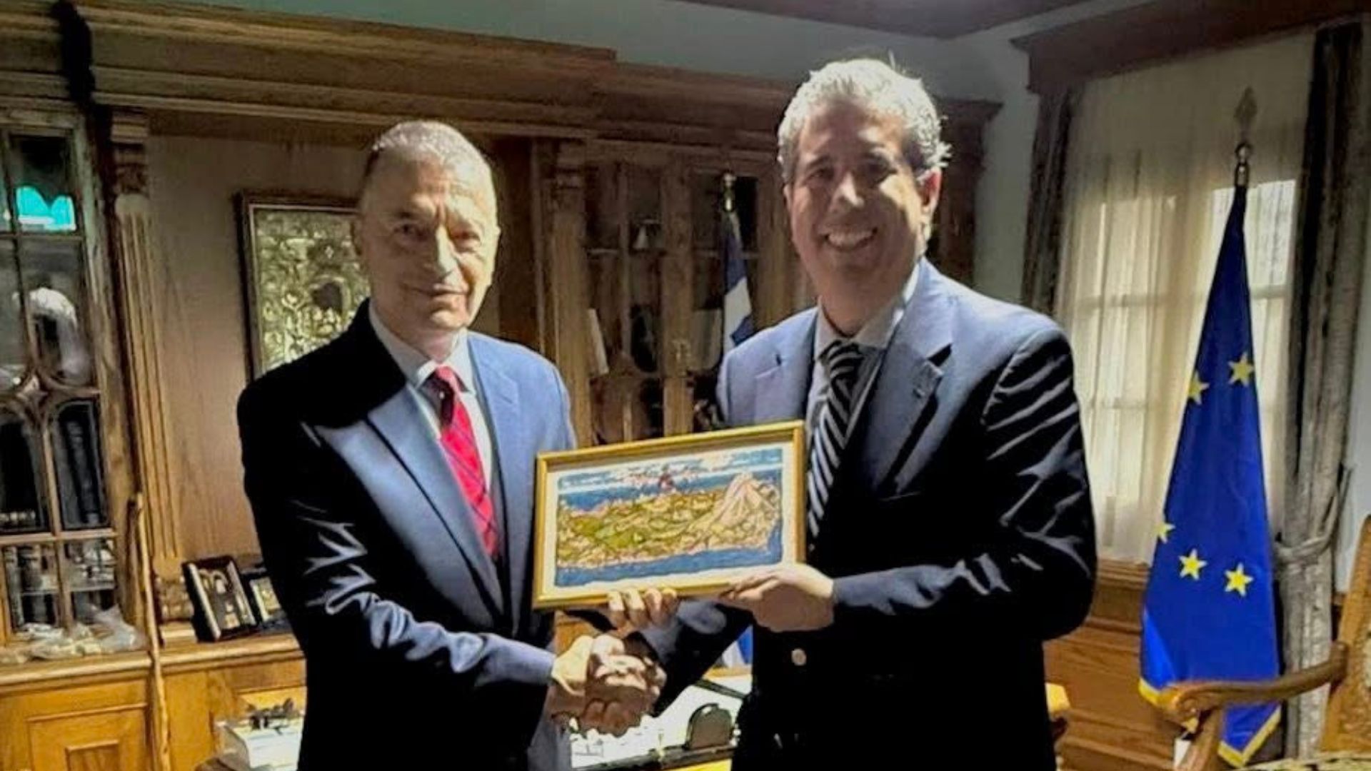 Στο Άγιον Όρος ο αναπληρωτής ΥΠΕΞ των ΗΠΑ Μάικλ Ρήγας – Οι φωτογραφίες ...