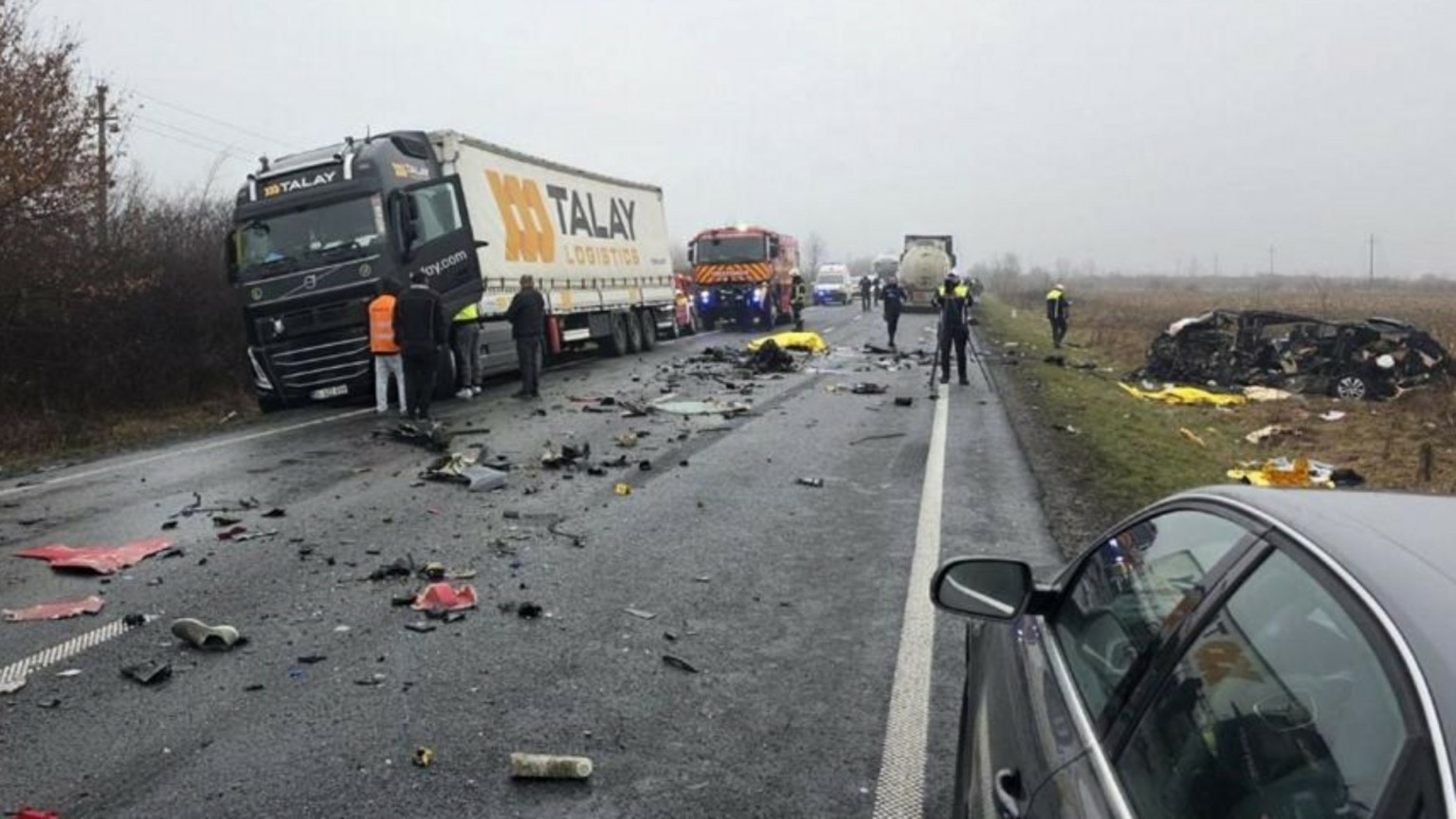 Πολύνεκρο τροχαίο με οπαδούς του ΠΑΟΚ στη Ρουμανία – Επτά νεκροί, τρεις ...