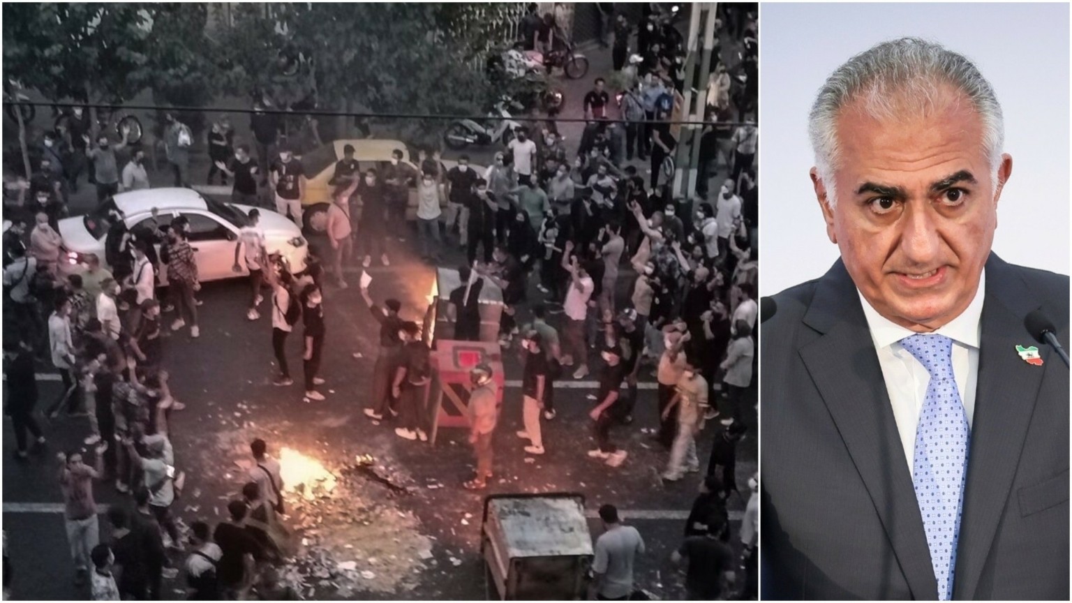 «Ο Παχλαβί θα επιστρέψει» – Ο εξόριστος πρίγκιπας του Ιράν συνδέεται με ...