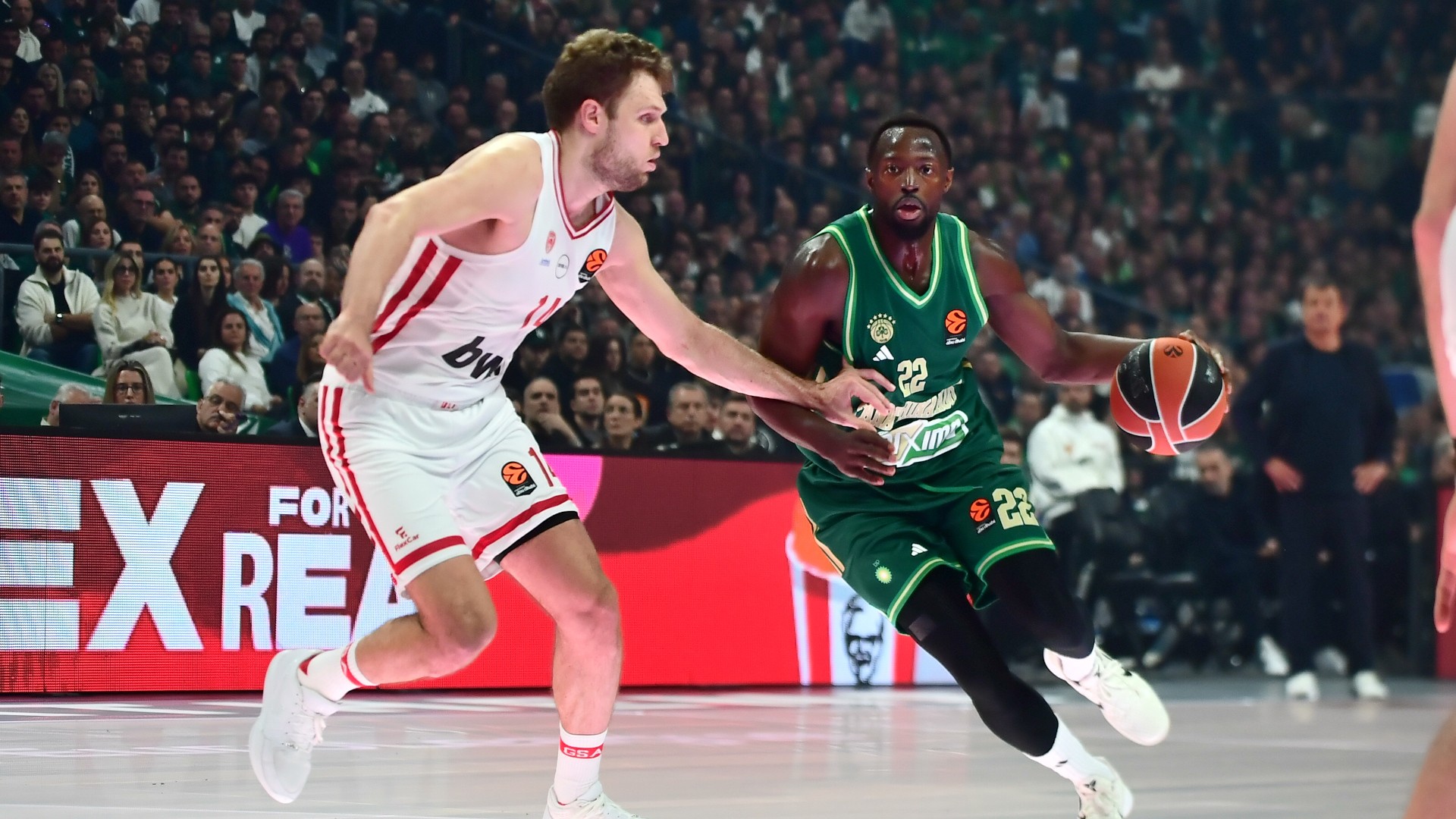 Παναθηναϊκός-Ολυμπιακός 82-87 – Ματς θρίλερ στην αυλαία του πρώτου ...